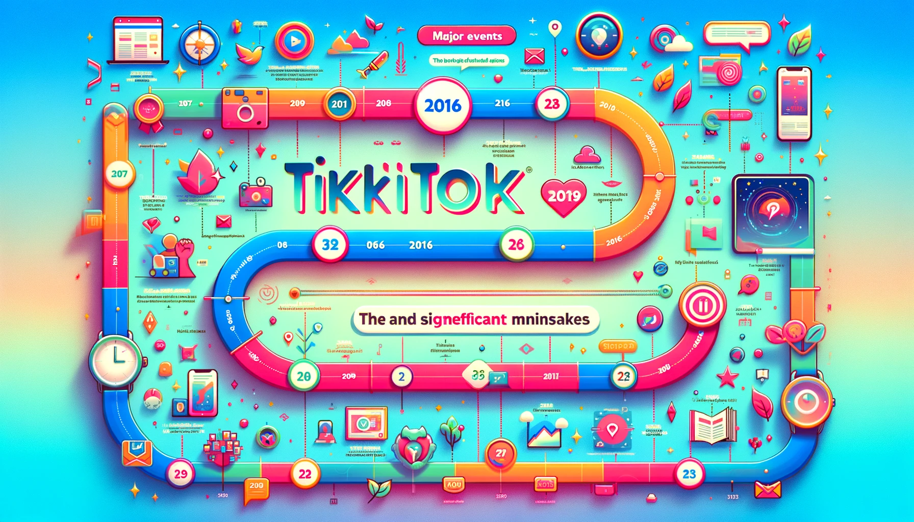 De Geschiedenis van TikTok: Van Oorsprong tot Wereldwijde Sensatie